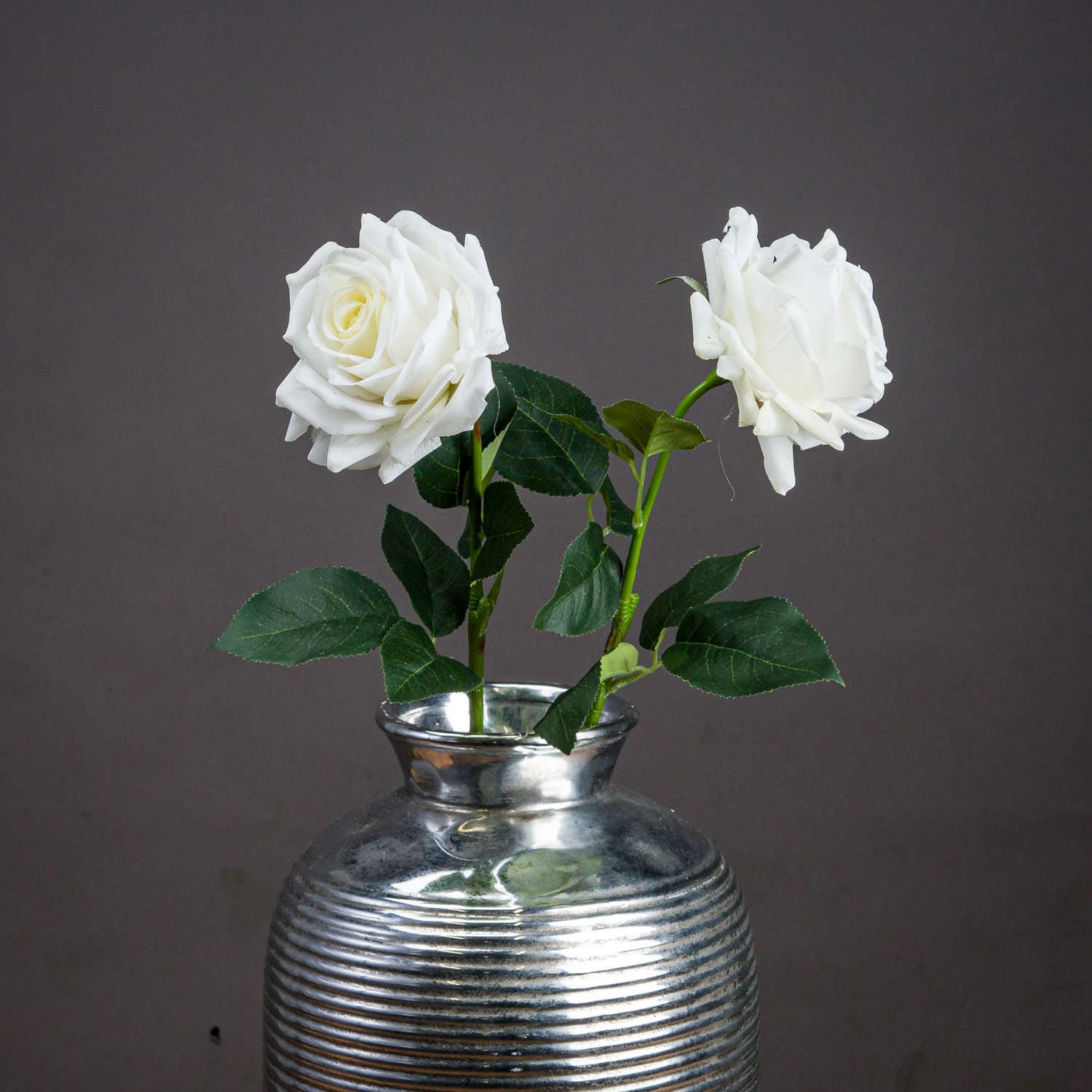 Large White Garden Rose - Dukes Home Interiors